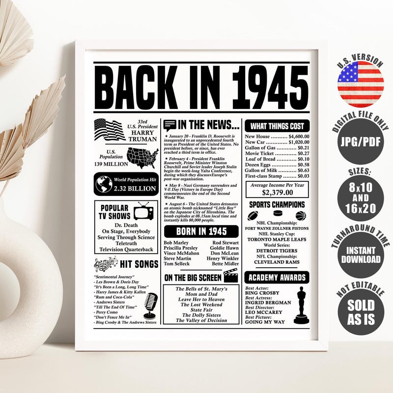 1945 - Etsy