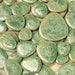 50 Dusty Rose Glazed Ceramic Petal Mosaic Tiles - Etsy