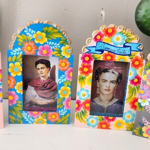 Frida Khalo Authentic Mexican Tin Shadow Box Decoration - Etsy