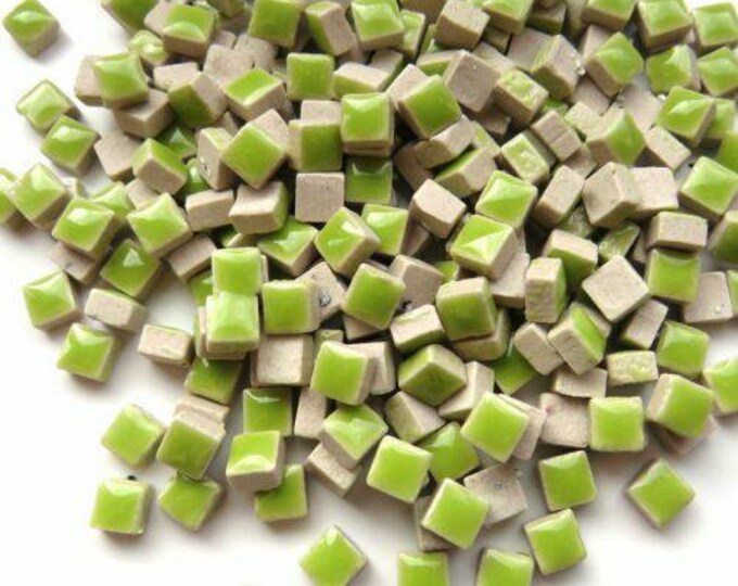 Kelly Green Micro Mini Mosaic Tiles (5 Mm) - Etsy