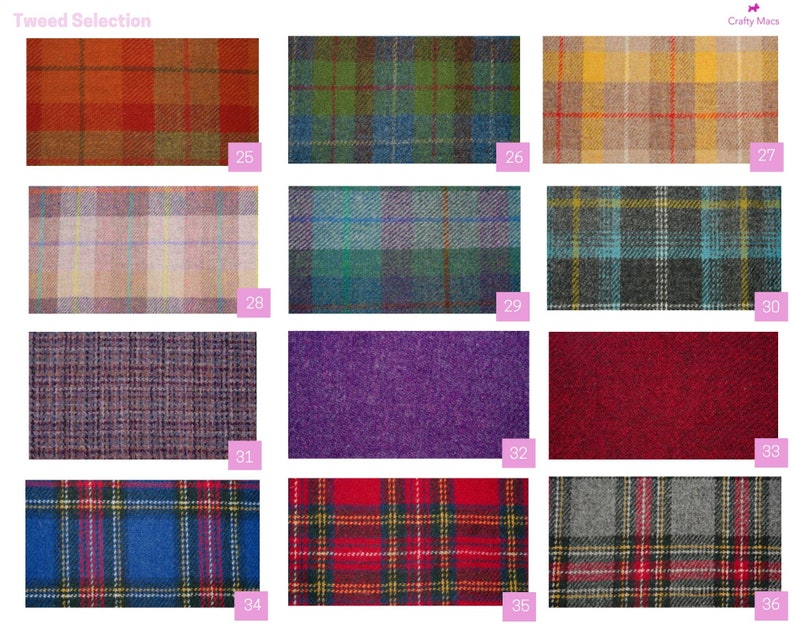 Harris Tweed Whisky Stave Clock - Various Colours - Unique Scottish ...