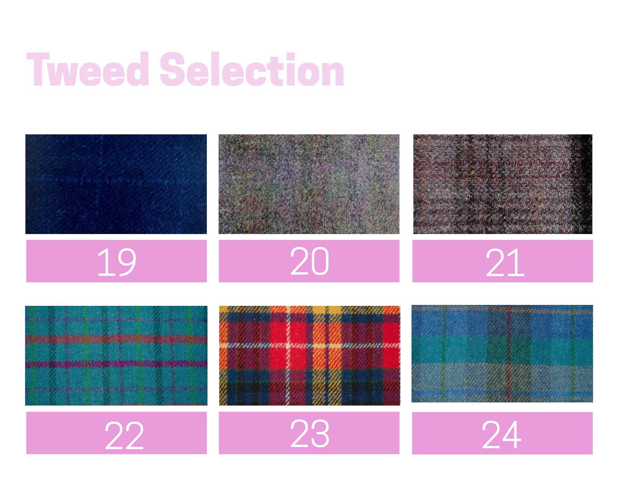 Harris Tweed Whisky Stave Clock Various Colours Unique | Etsy