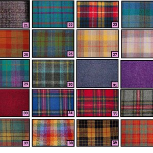 Harris Tweed Whisky Stave Clock -handmade Unique Wooden Scottish Gift ...
