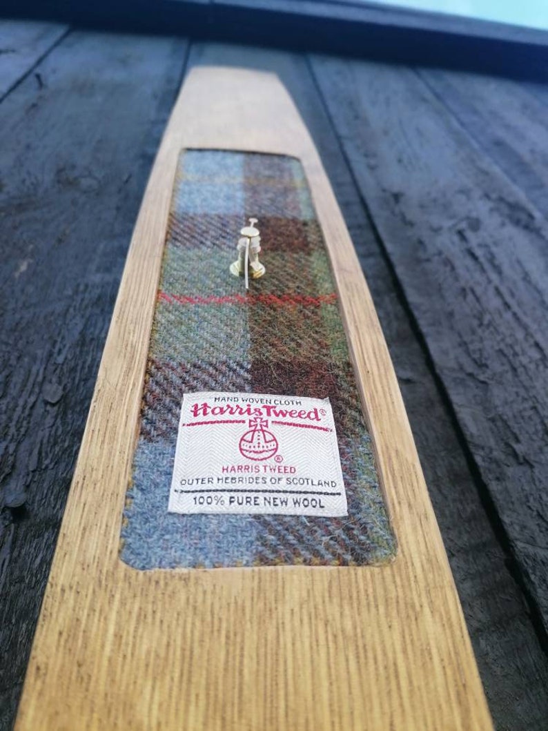 Harris Tweed Whisky Stave Clock - Various Colours - Unique Scottish ...