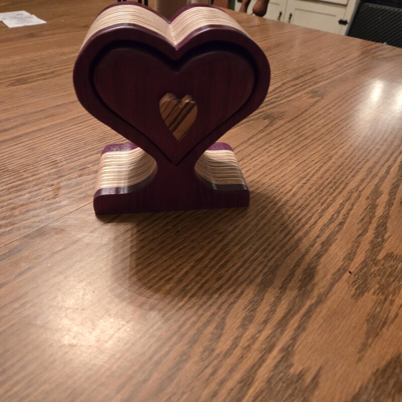Heart Bandsaw Box - Etsy