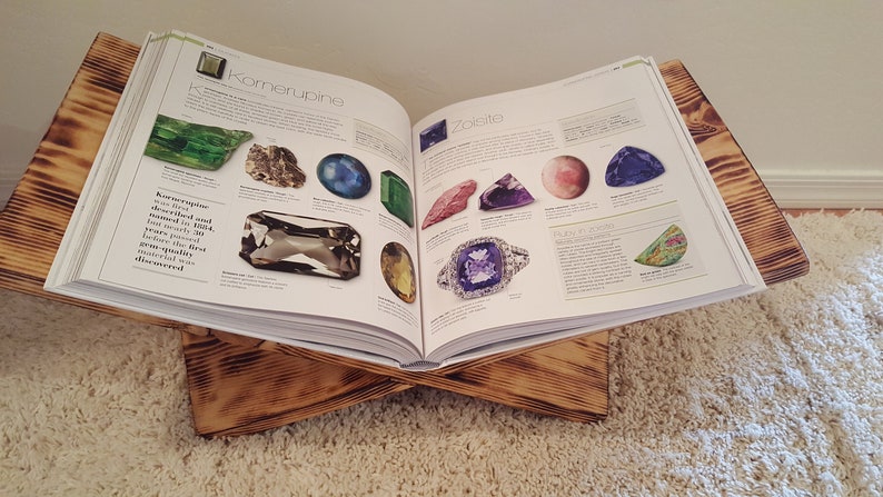 Wooden Large Book Display Stand - Etsy