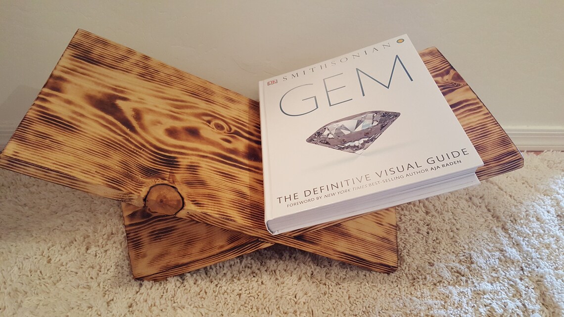 Wooden Large Book Display Stand - Etsy