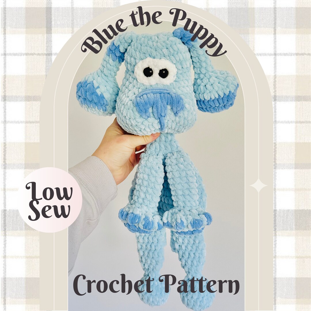 Crochet Dog Snuggler Pattern Crochet Blues Clues Pattern Instant ...