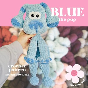 Crochet Dog Snuggler Pattern | Crochet Blues Clues Pattern | Instant ...