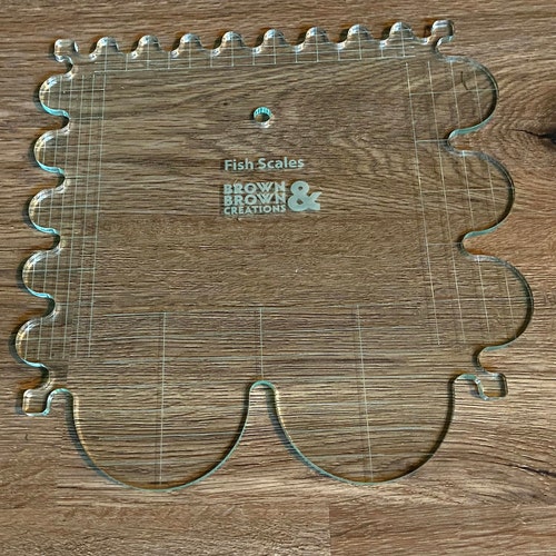 Baptist Fan 1/4 Quilting Ruler Patented for Longarm Midarm - Etsy