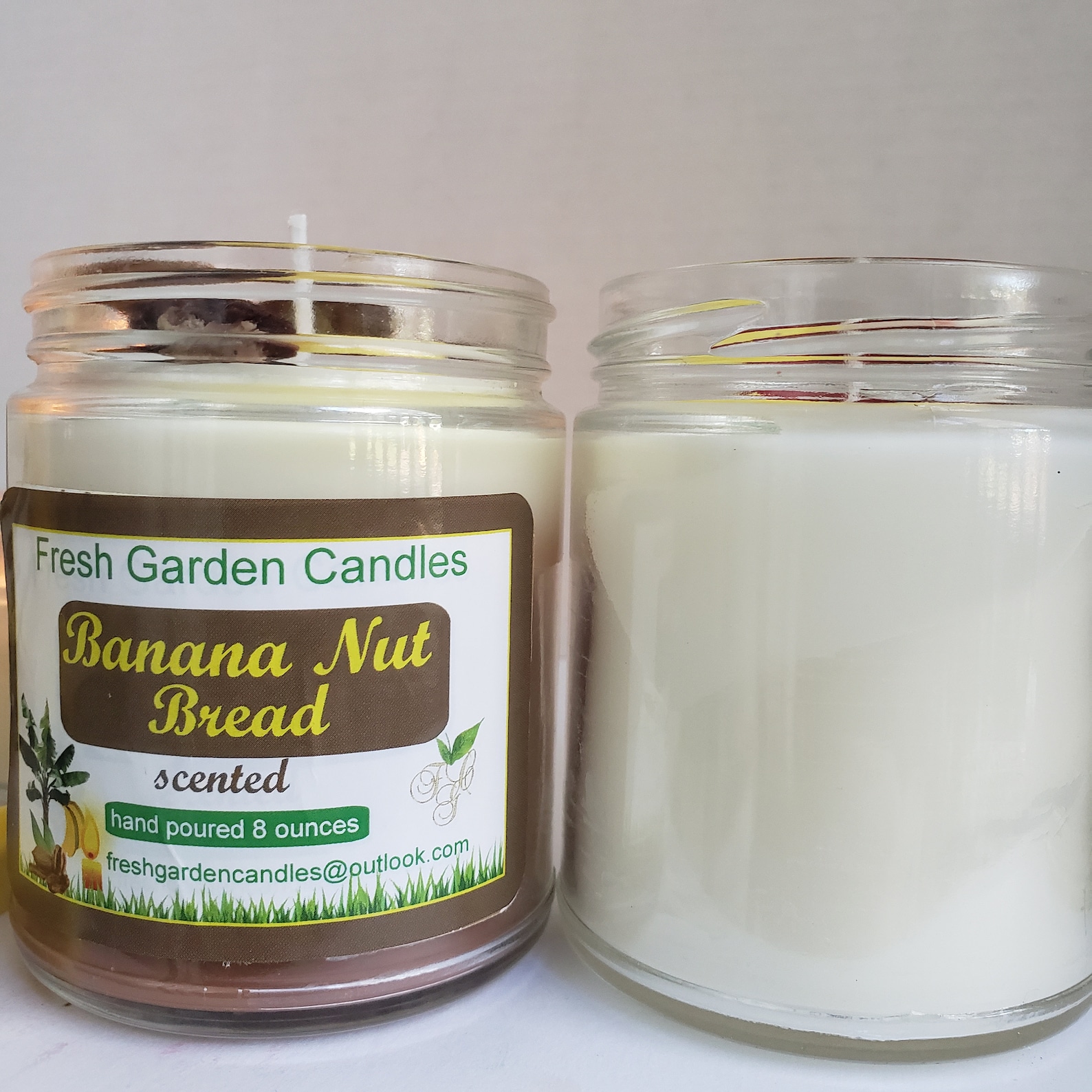 Banana Nut Bread Scented Candle/banana Fall Candle/banana Bread Gift ...