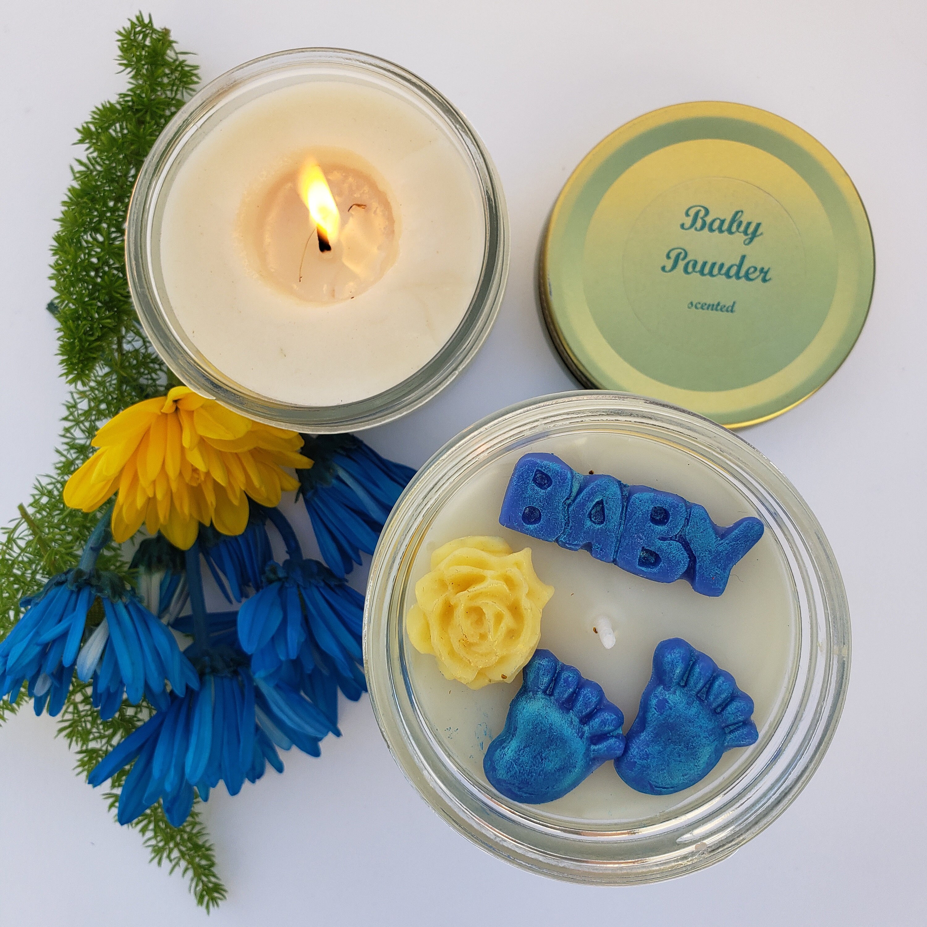 Baby Boy Candle Scented.fun Blue Baby Boy Candle Gift. Great Gift Boy ...