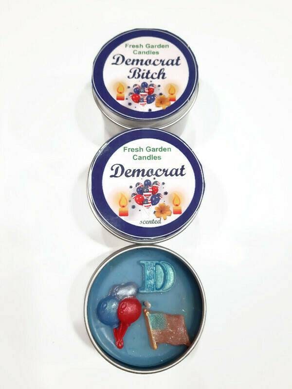 Democrat Scented Candle/blueteampolitics/fun Democrat Gift/government ...