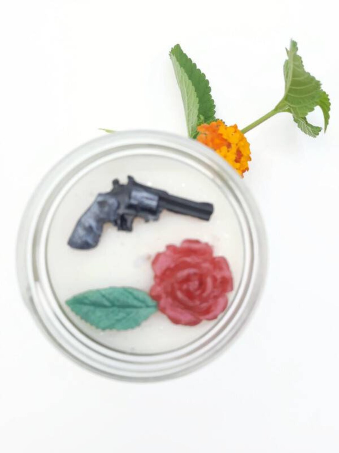 I Have A Gun and Not Afraid to Use It Scented Candle/fun Man Gun Gift ...