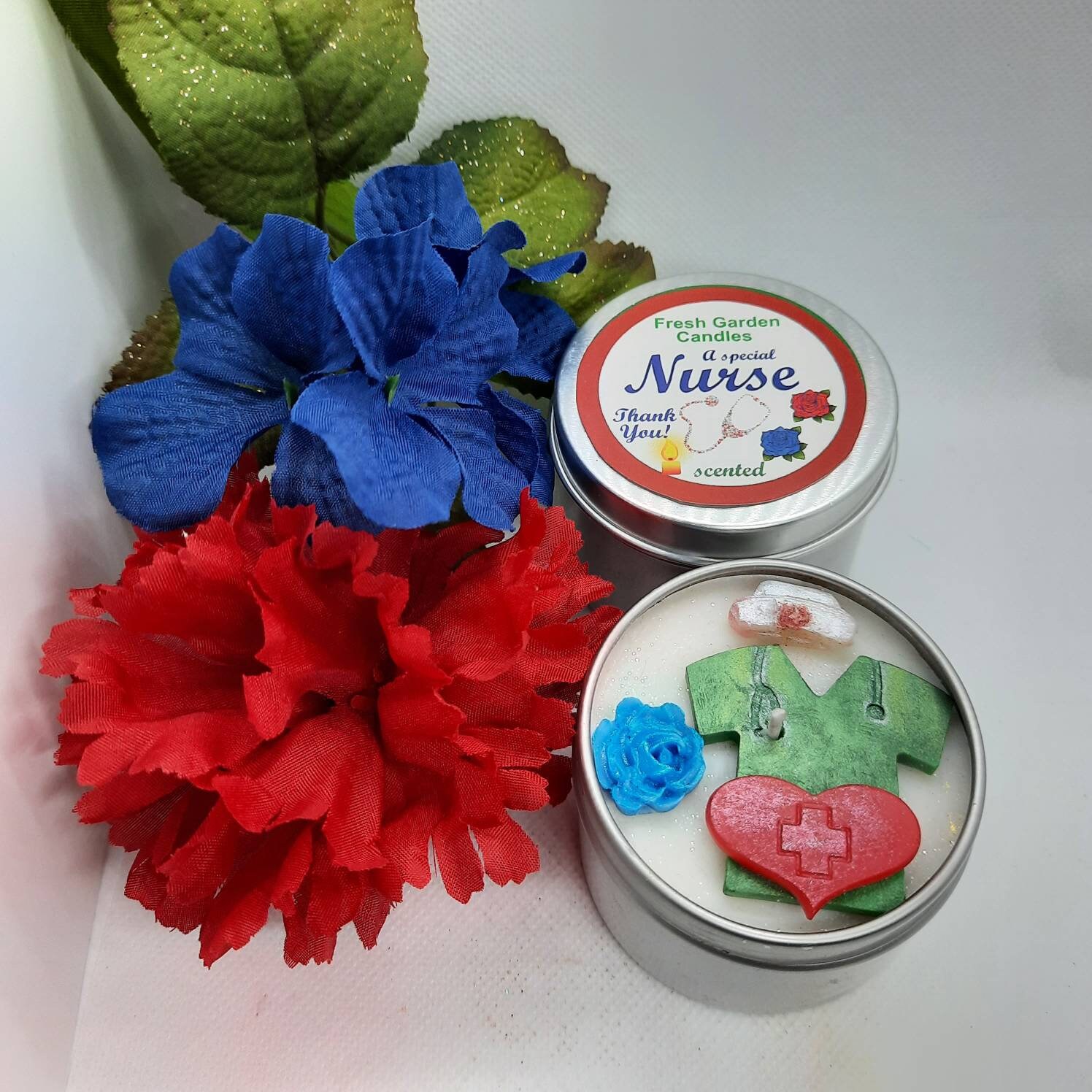 Special Nurse scented candle/thank you nurse candle/gift for a nurse ...