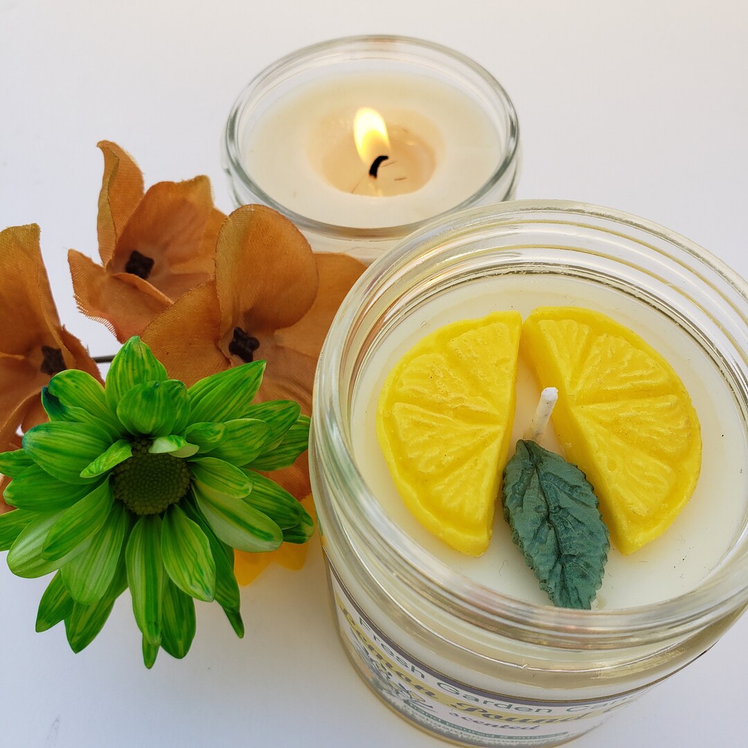 Lemon Pound Cake Scented Candle Citrus Kick Candle Lemon Lovers Candle ...