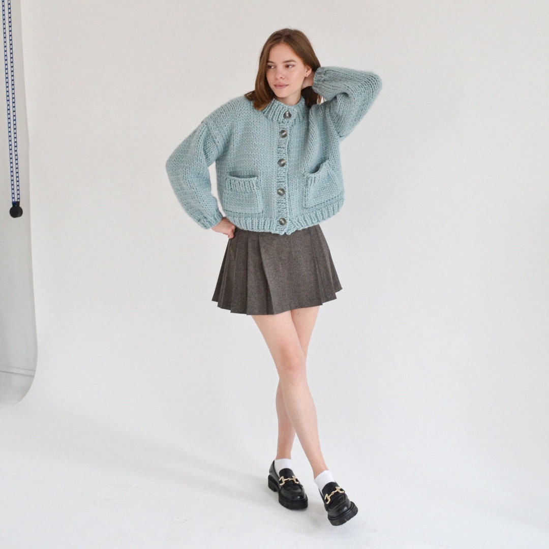 Teddy Cardigan - Knitting Pattern - Etsy
