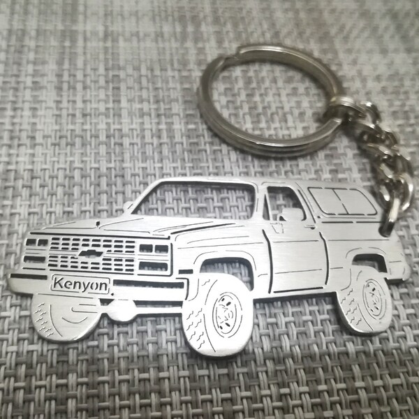 Chevy Blazer Key Chain - Etsy