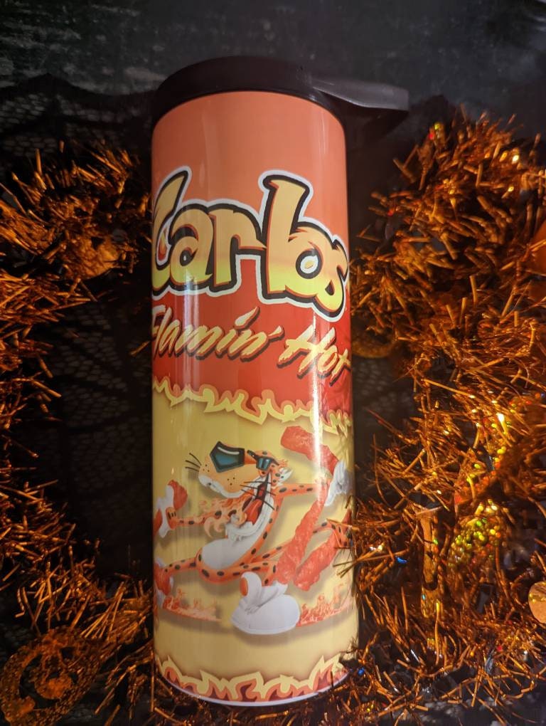 Personalized Hot Cheetos Tumbler - Etsy