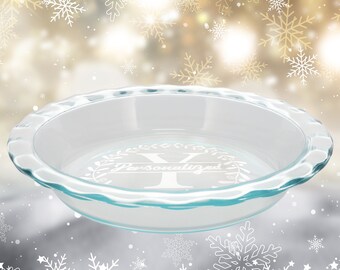 I Ate Some Pie Dish Easy Grab Glass Pyrex Pie Plate - Etsy