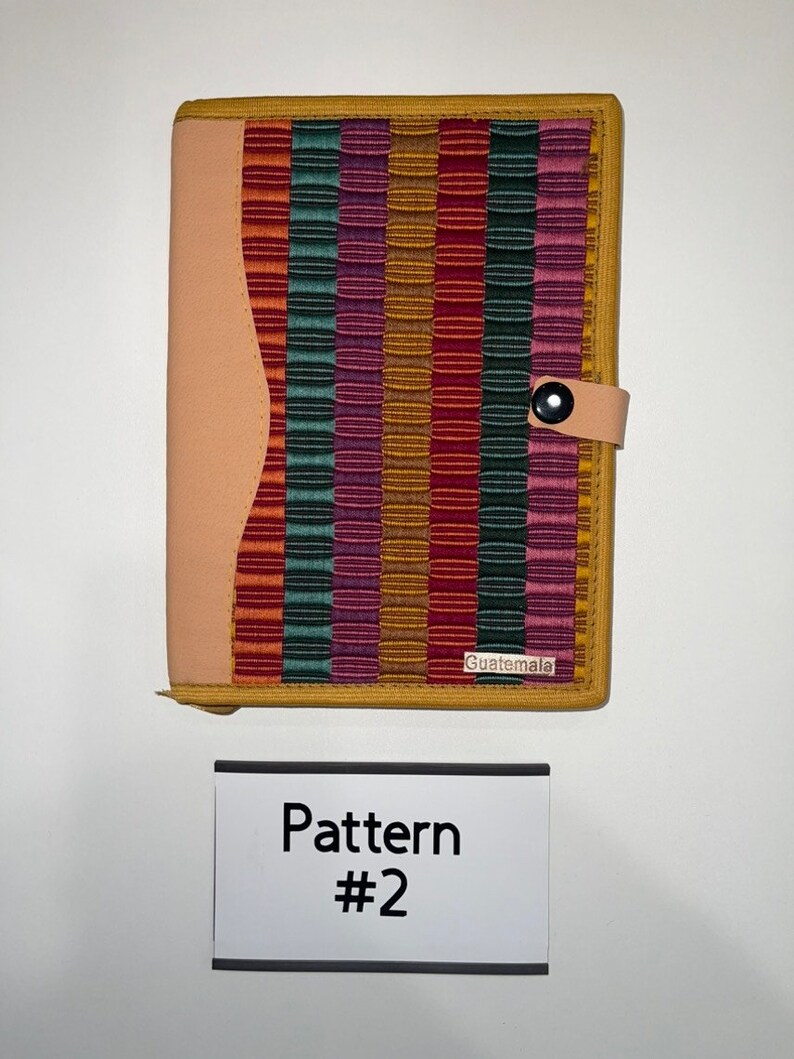 Small Handmade Mayan/guatemalan Pattern Notebook Cover Journal Diary - Etsy