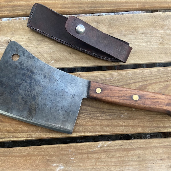 Antique Meat Cleaver - Etsy