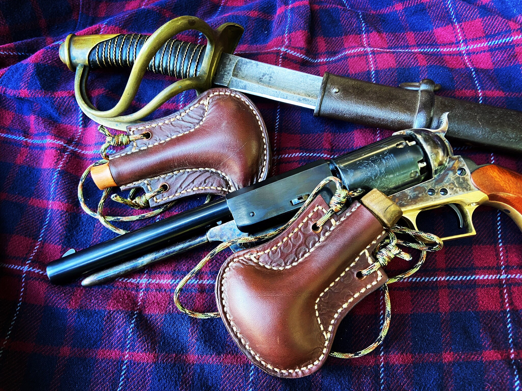 Muzzleloading Leather Round Ball Flask. - Etsy