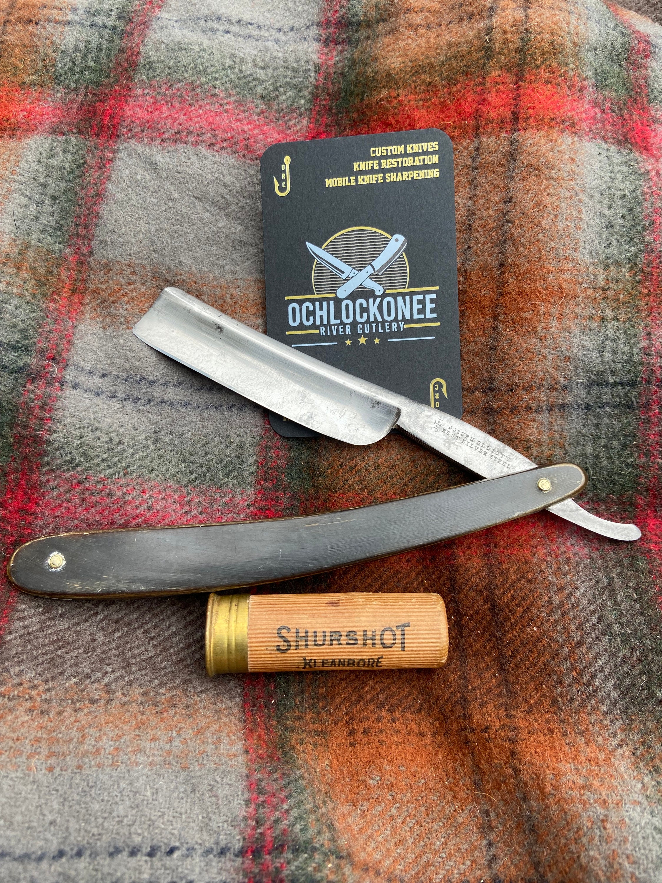 Vintage Joseph Elliot Straight Razor - Etsy