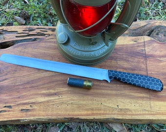 Vintage Cimeter Knife With High Carbon Steel Blade and Full Tang Handle ...