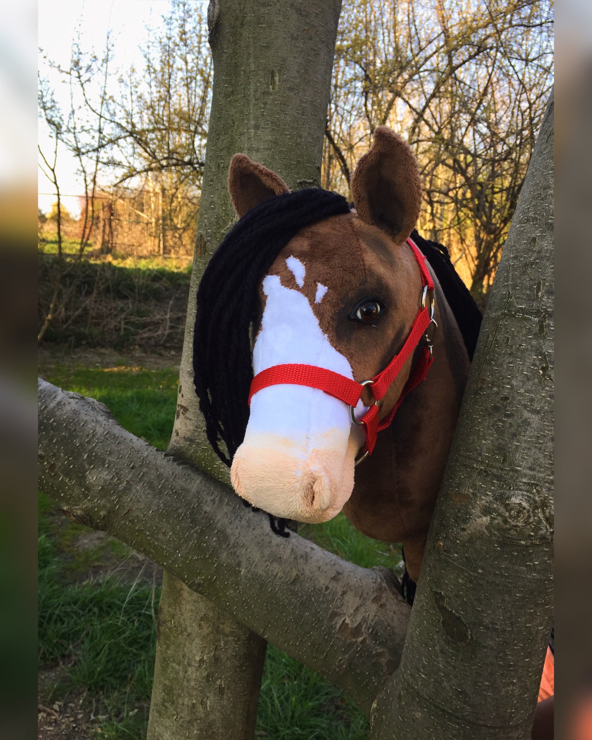 Beautiful Hobby Horse, Horse Toy, Horse Art, Realistic Hobbyhorse for ...