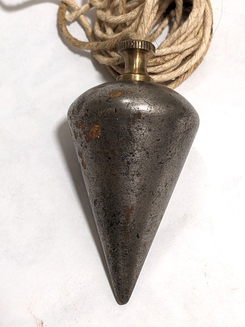 Vintage Monument Steel Plumb Bob Surveying Tool - Etsy