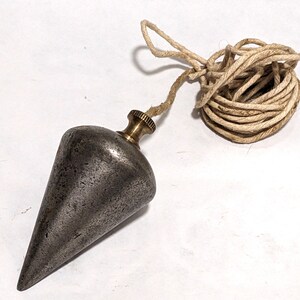 Vintage Monument Steel Plumb Bob Surveying Tool - Etsy