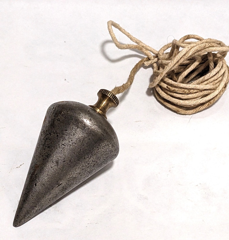 Vintage Monument Steel Plumb Bob Surveying Tool - Etsy
