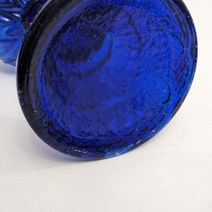 Vintage Cobalt Blue Oil Lamp Made in Hong Kong - Etsy