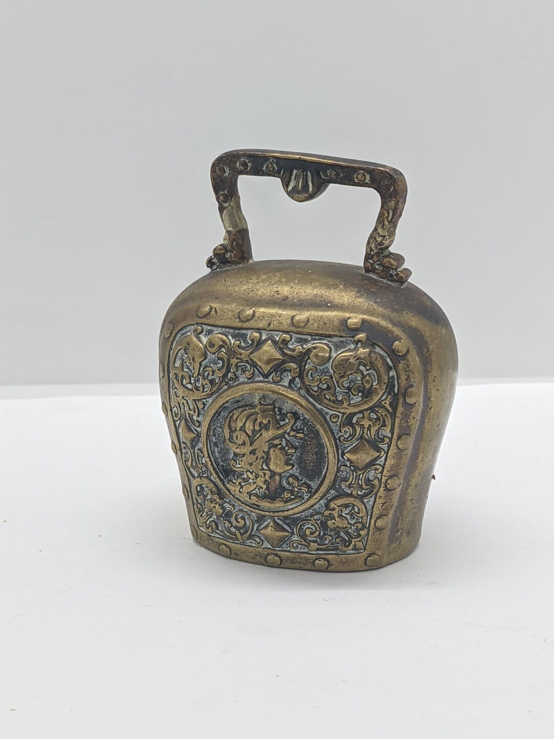 Antique Brass Greek Gods Bell - Etsy