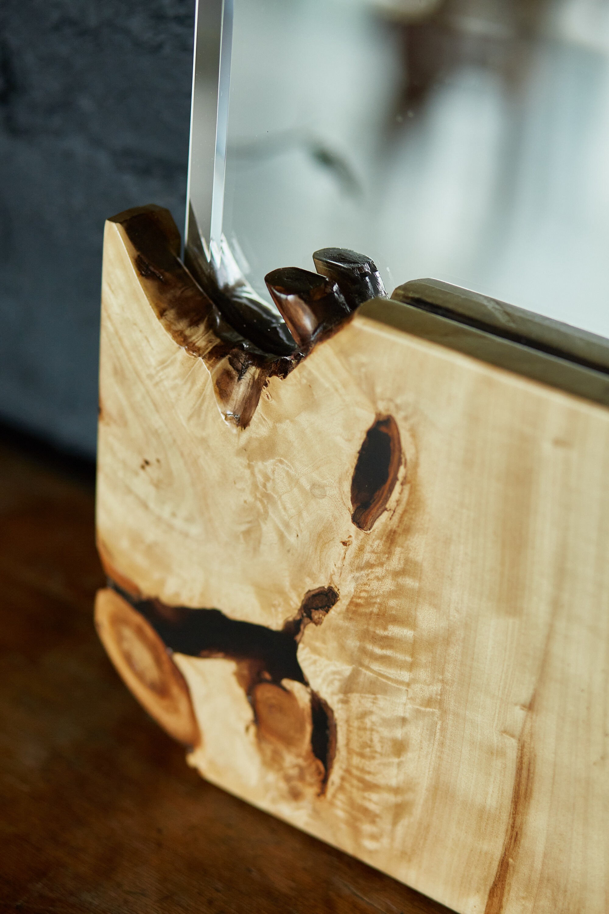 The Wooden Mirror, Wall Design Rustic Mirror, Handmade, Unique ...