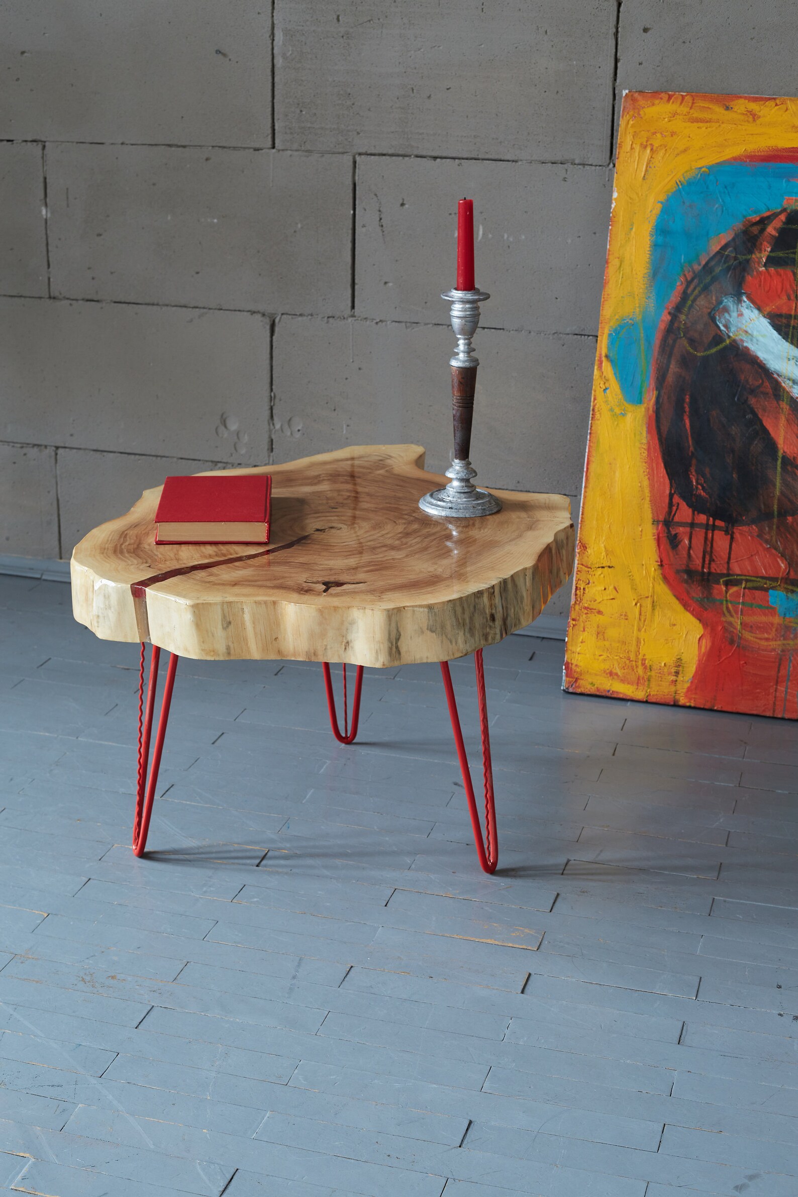 The Wood Coffee Table Live Edge Coffee Table Rustic Coffee - Etsy