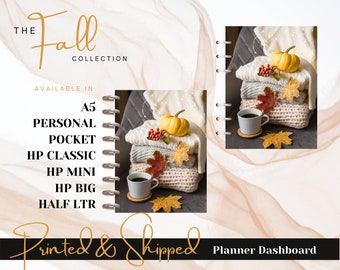 The Fall Collection Planner Dashboards Planner Covers | Etsy
