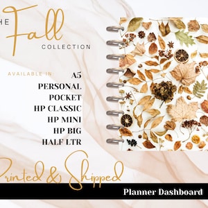 The Fall Collection Planner Dashboards, Planner Covers, Hplanner Covers ...
