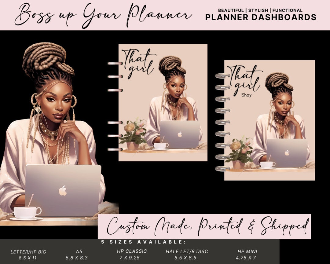 That Girl Boss Chick Planners Dashboard | Boss Chick Planner Inserts ...