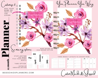 12 Month Planner Your Planner Your Way Choose Start Month, Disc/wire ...