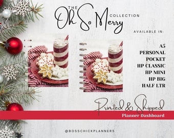 The Oh so Merry Collection Planner Dashboards & Covers, HP Planner ...