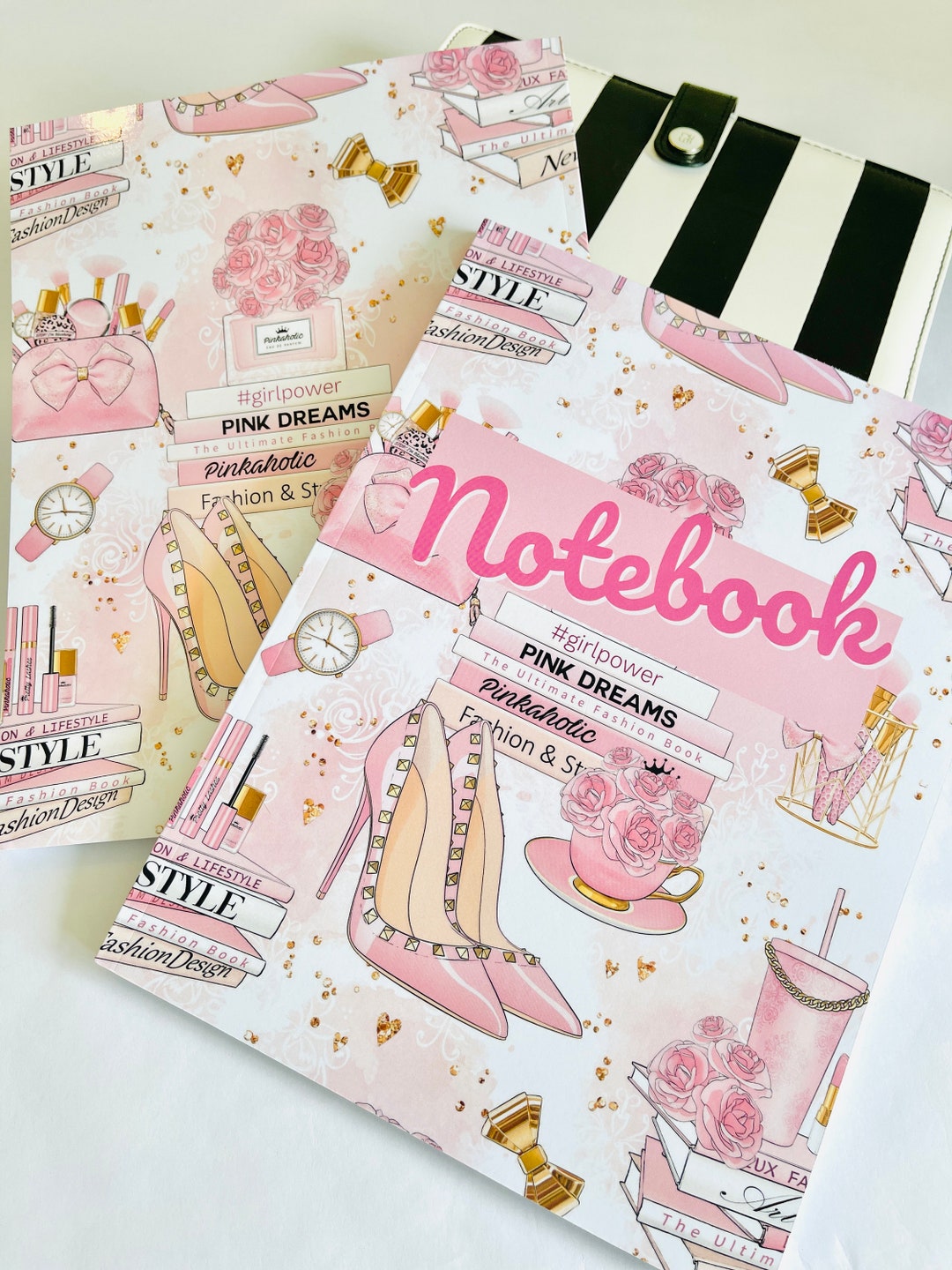 Fashion Girl Notebook Journal W/120 Inspirational Quotes Motivating ...