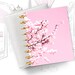 Cherry Blossom Planner Dashboard Covers,cherry Blossom Flowers Planner ...