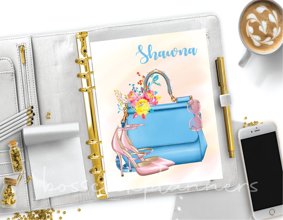Cute Spring Planner Dashboard for PM MM GM Agendas, Personal Planners ...