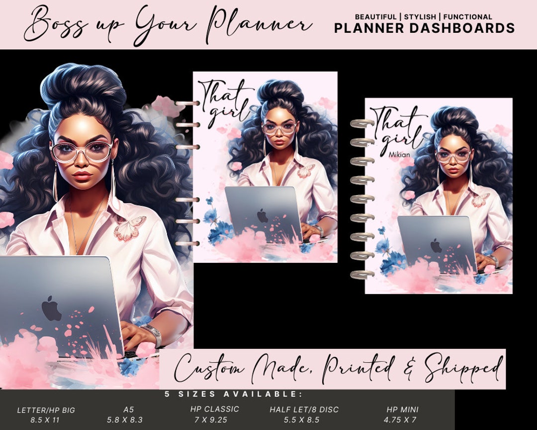 That Girl Boss Chick Planners Dashboard | Boss Chick Planner Inserts ...