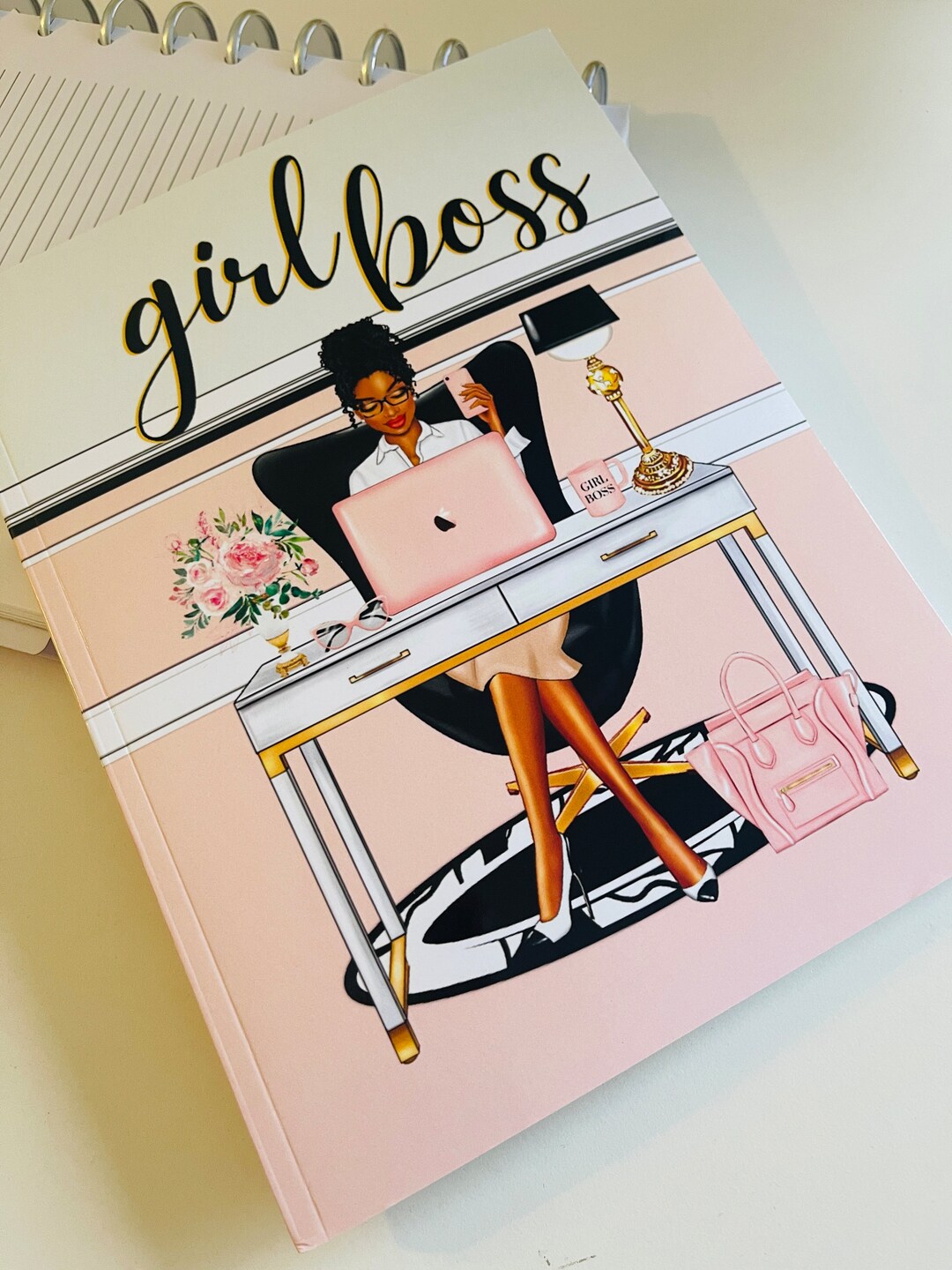 Black Girl Magic Girl Boss Writing Journal for African American Women ...