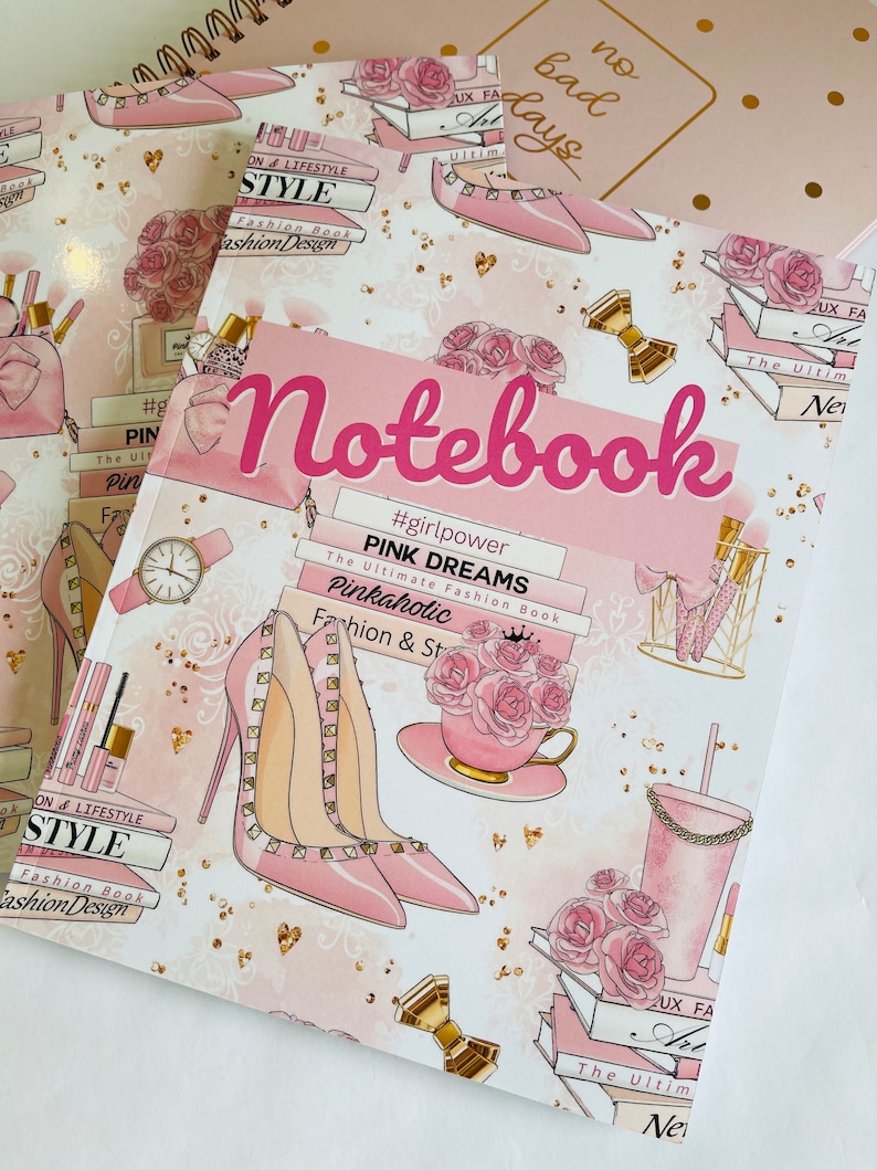 Fashion Girl Notebook Journal W/120 Inspirational Quotes Motivating ...