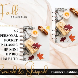 The Fall Collection Planner Dashboards, Planner Covers, Hplanner Covers ...