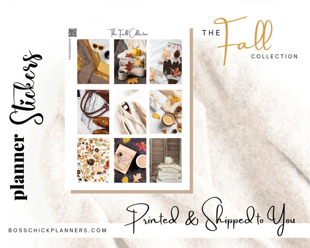 Hello Fall Planner Hello Fall Sticker Sheet. Fall Autumn Planner ...